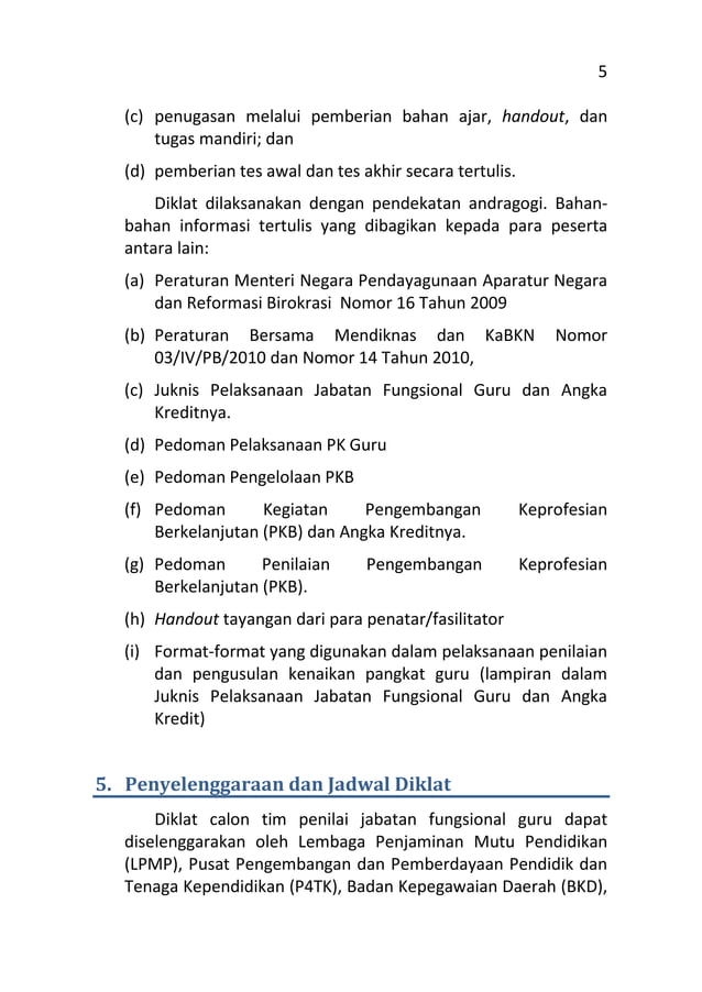 Buku 3 pedoman sosialisasi permenpan 16 | PDF