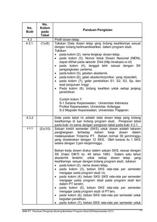 Buku 4 panduan pengisian instrumen akreditasi | DOCX