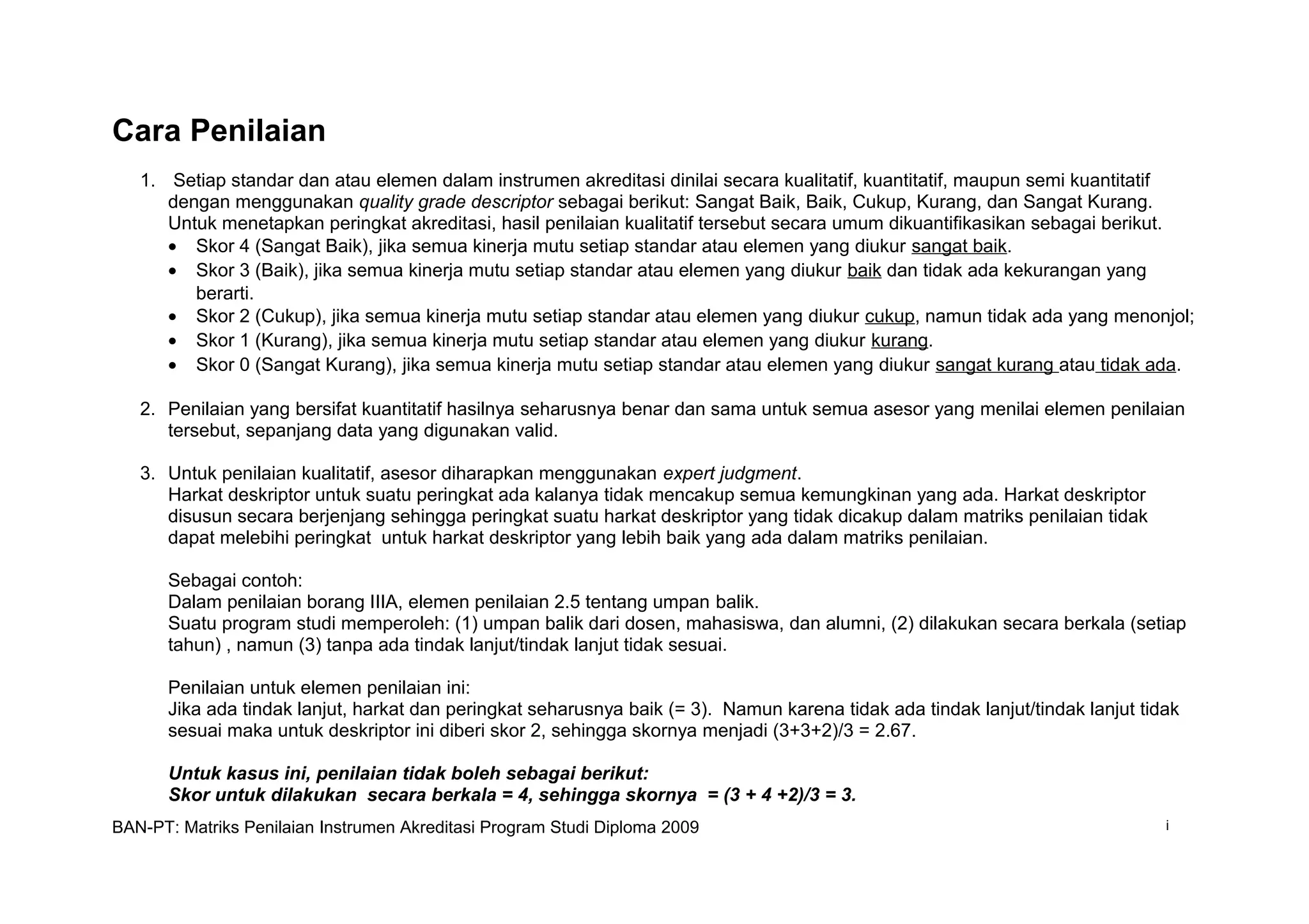 Buku 6 matriks penilaian instrumen akreditasi program diploma (versi 18 ...