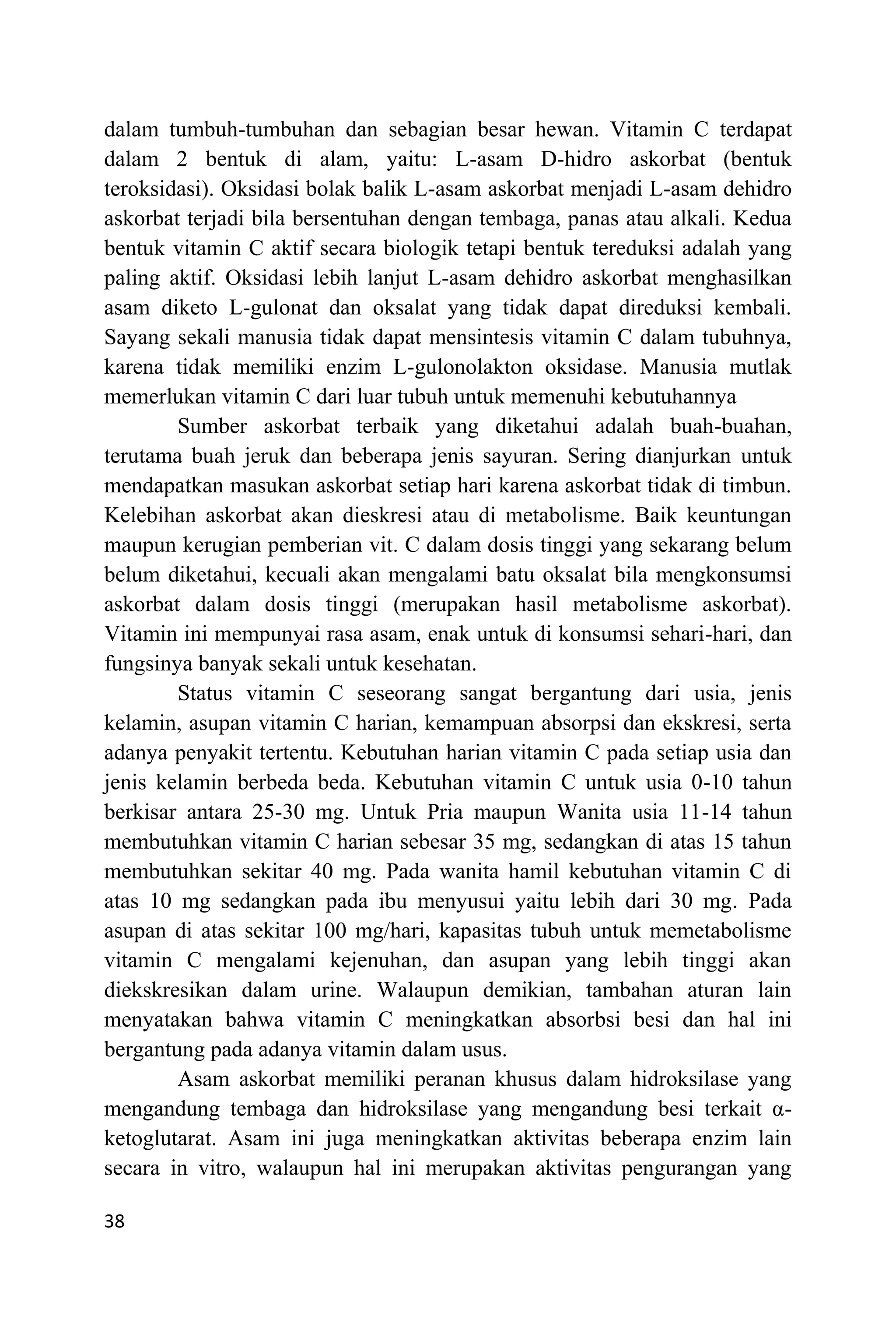 Buku Ajar Biokimia MEMPELAJARI TENTANG BIOKIMIA | PDF