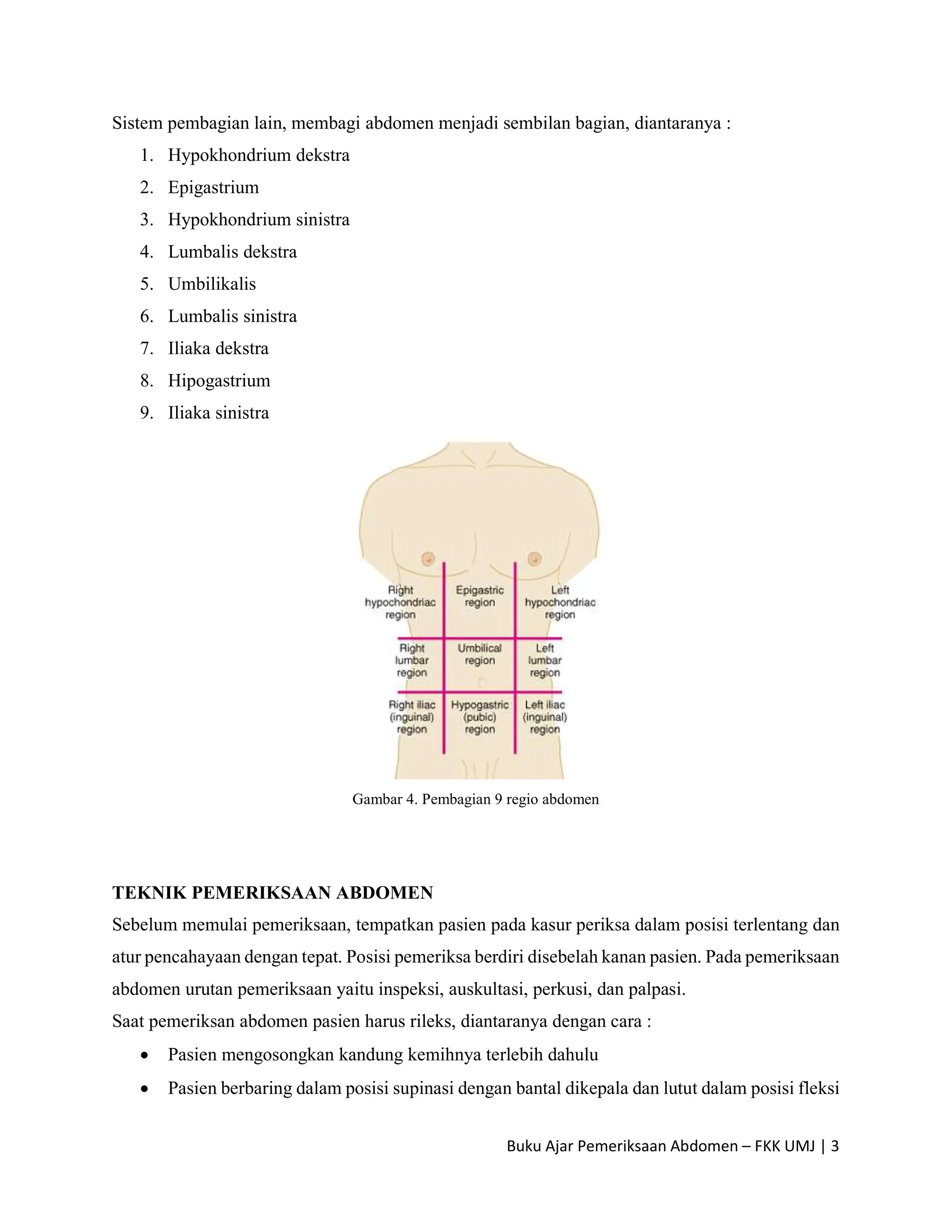 pemeriksaan fisik abdomen keterampilan fisk dasar | PDF
