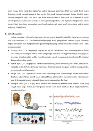 Buku ajar hypnoteaching 2013 revisi | PDF