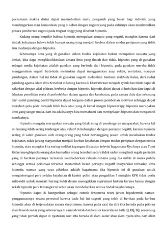Buku ajar hypnoteaching 2013 revisi | PDF