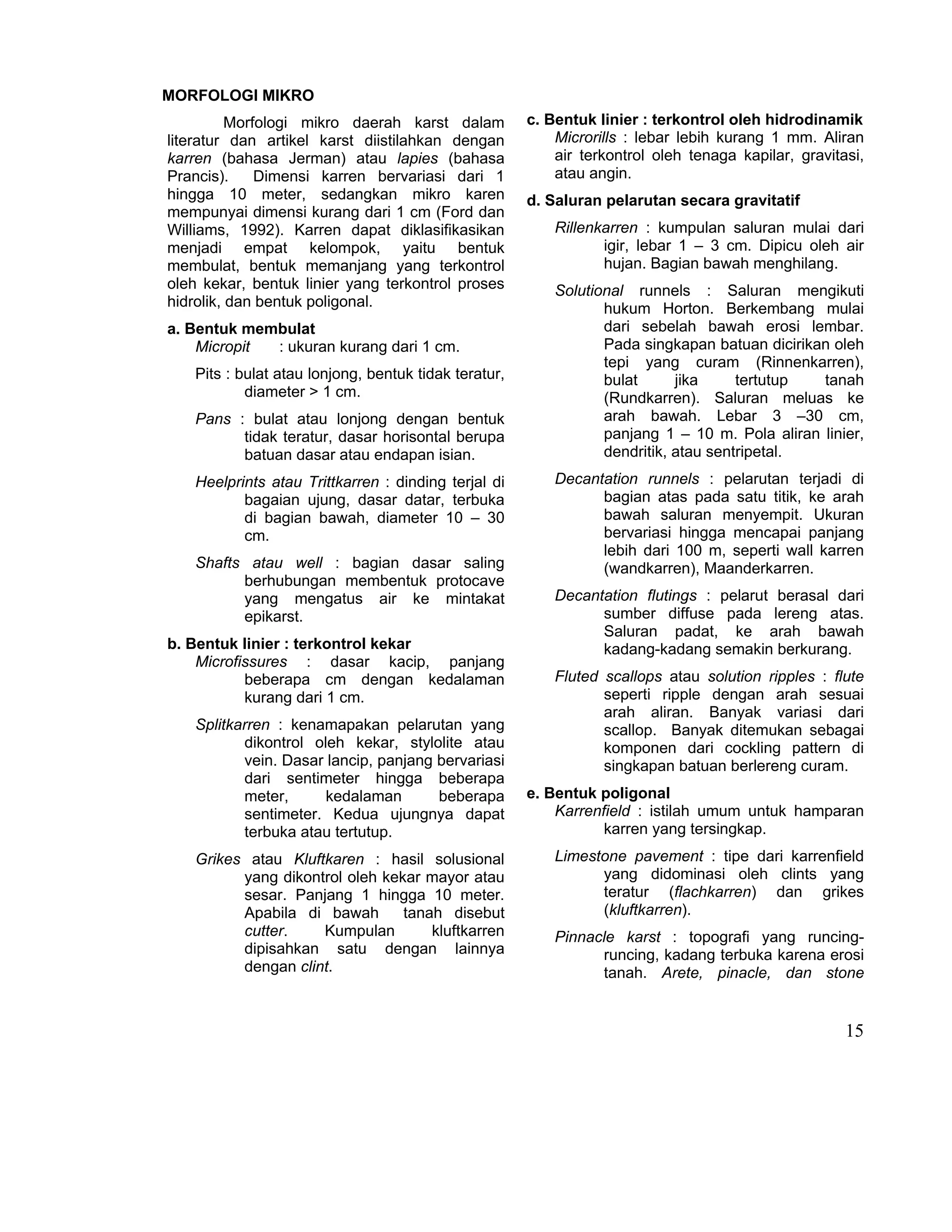 Buku ajar karst_indonesia | PDF