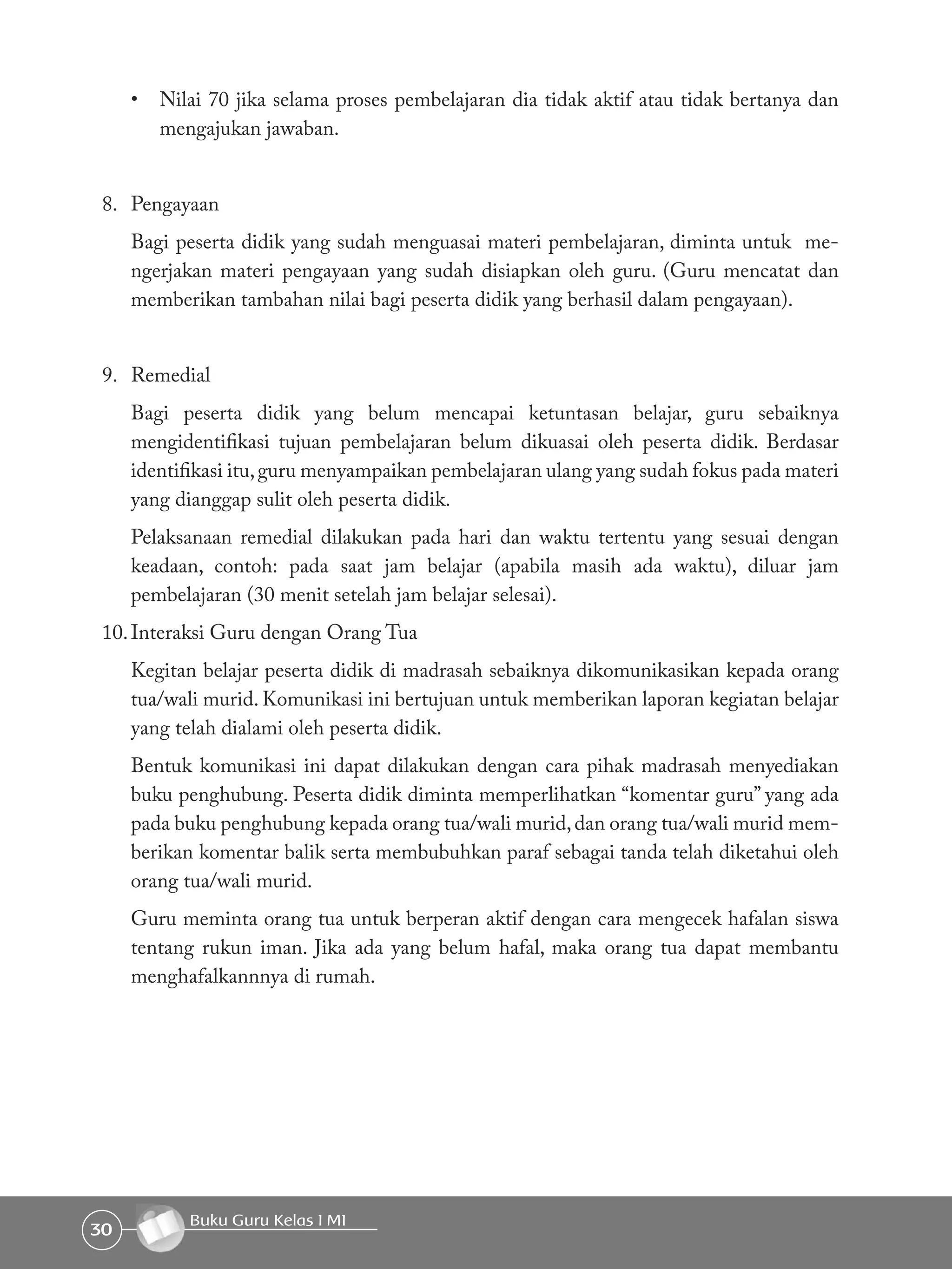 Buku akidah akhlak kelas 1 | PDF