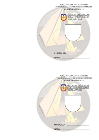 Buku aktiviti perkhemahan | DOCX