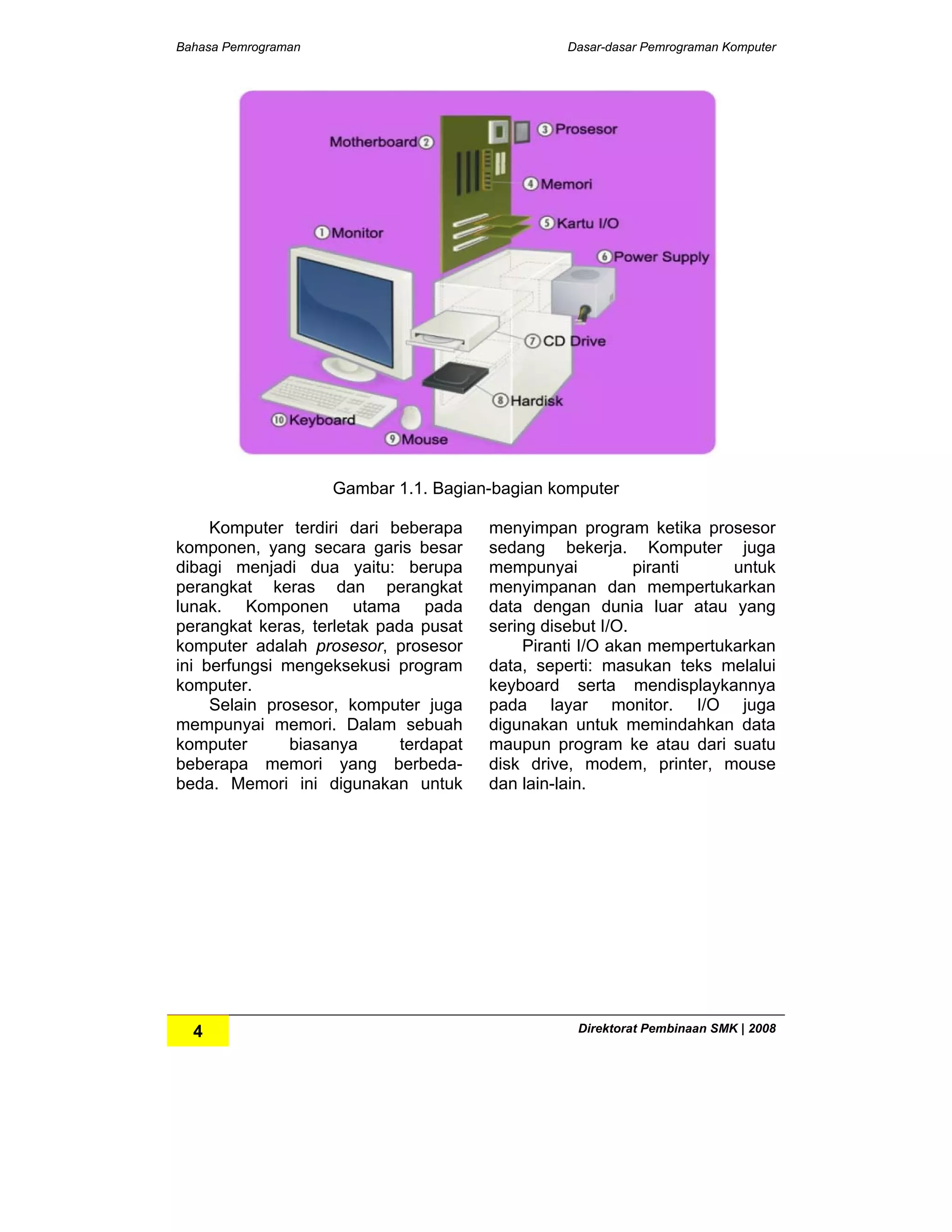 Buku bahasa pemrograman lengkap | PDF