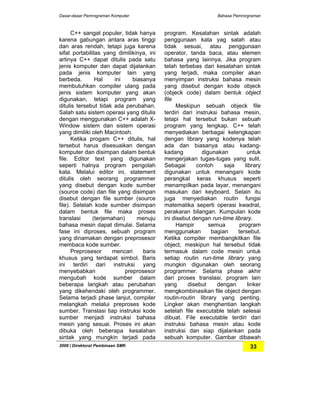 Buku bahasa pemrograman lengkap | PDF