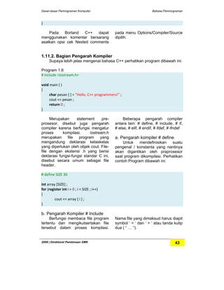Buku bahasa pemrograman lengkap | PDF