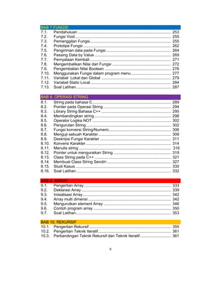 Buku bahasa pemrograman lengkap | PDF