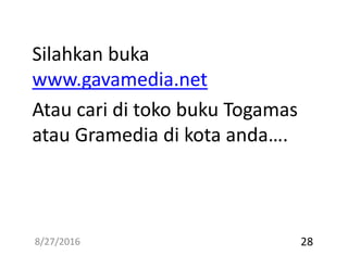 Buku buku pendidikan gavamedia | PPT