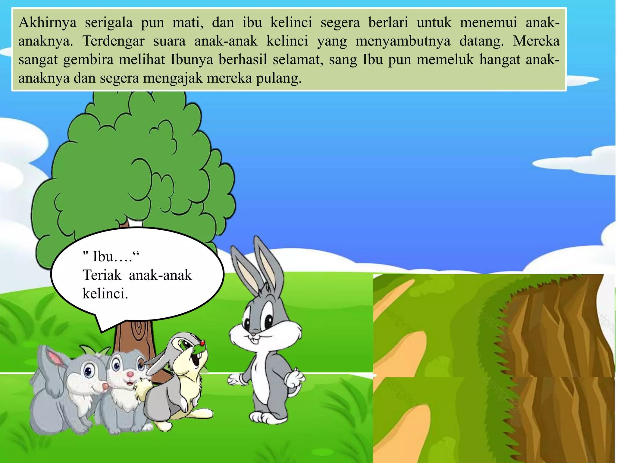 Buku Cerita Anak Serigala dan Keluarga Kelinci | PPT