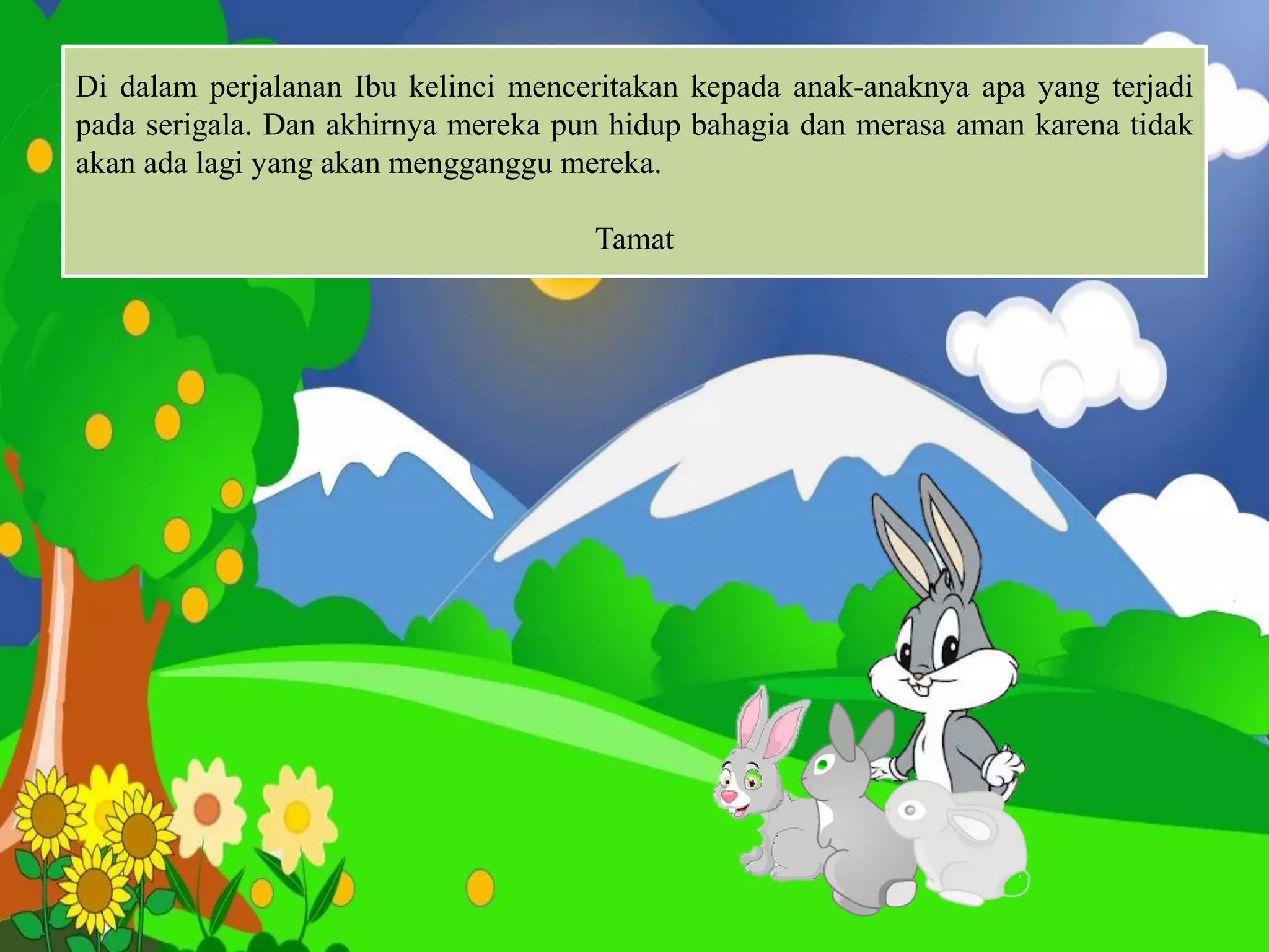 Buku Cerita Anak Serigala dan Keluarga Kelinci | PPT