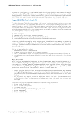 Tanggung Jawab Sosial Perusahaan (Corporate Social Responsibility -CSR) di Sektor Sanitasi | PDF