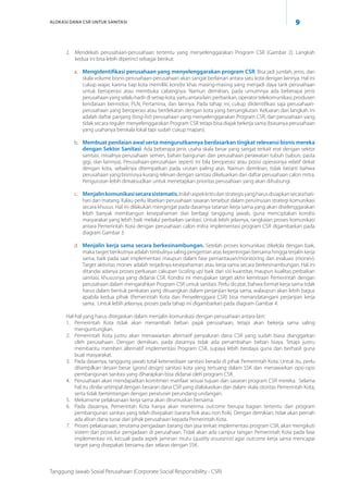Tanggung Jawab Sosial Perusahaan (Corporate Social Responsibility -CSR) di Sektor Sanitasi | PDF