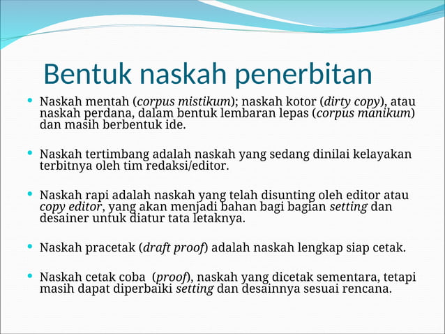 BUKU DARI SUDUT PENERBIT pelatihan editor dan layouter buku dengan ...