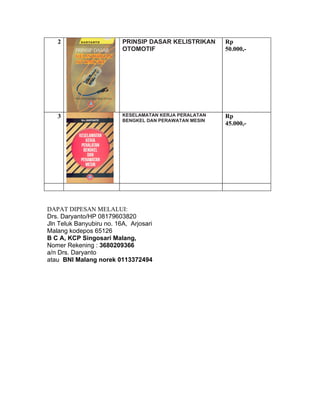 Buku daryanto | DOC
