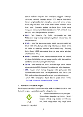 Buku digital (e pub) | PDF
