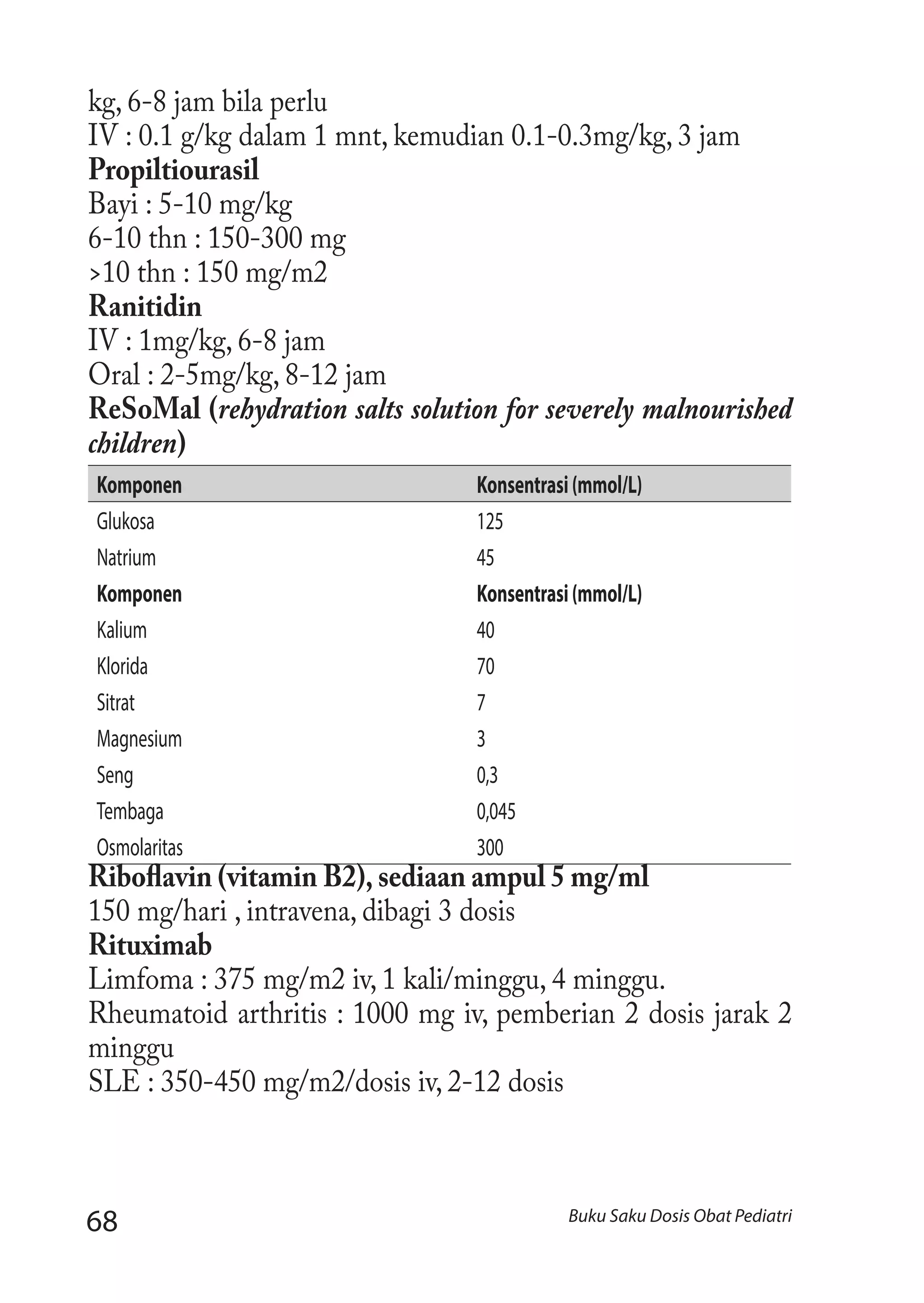 Buku dosis obat anak | PDF