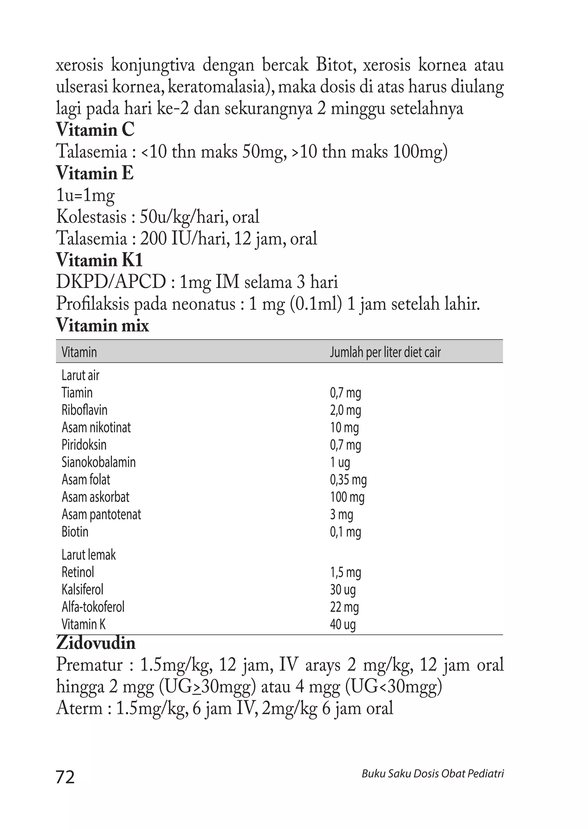 Buku dosis obat anak | PDF