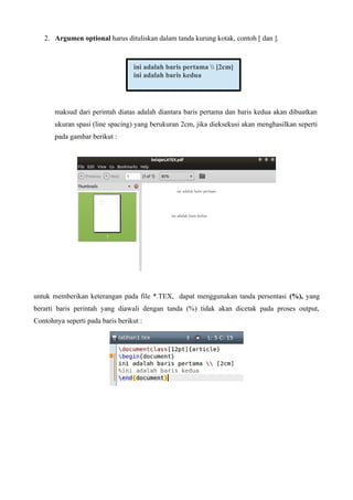 Buku elektronik latex_menggunakan_tex_maker | PDF