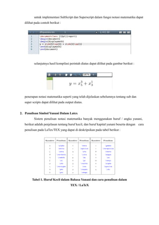 Buku elektronik latex_menggunakan_tex_maker | PDF
