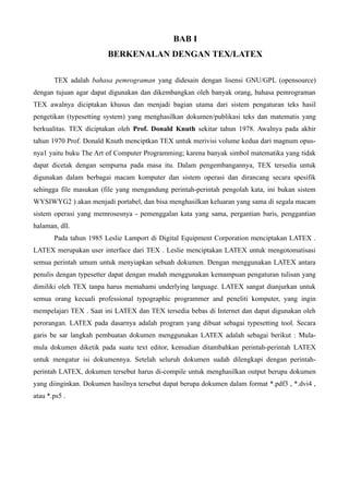Buku elektronik latex_menggunakan_tex_maker | PDF