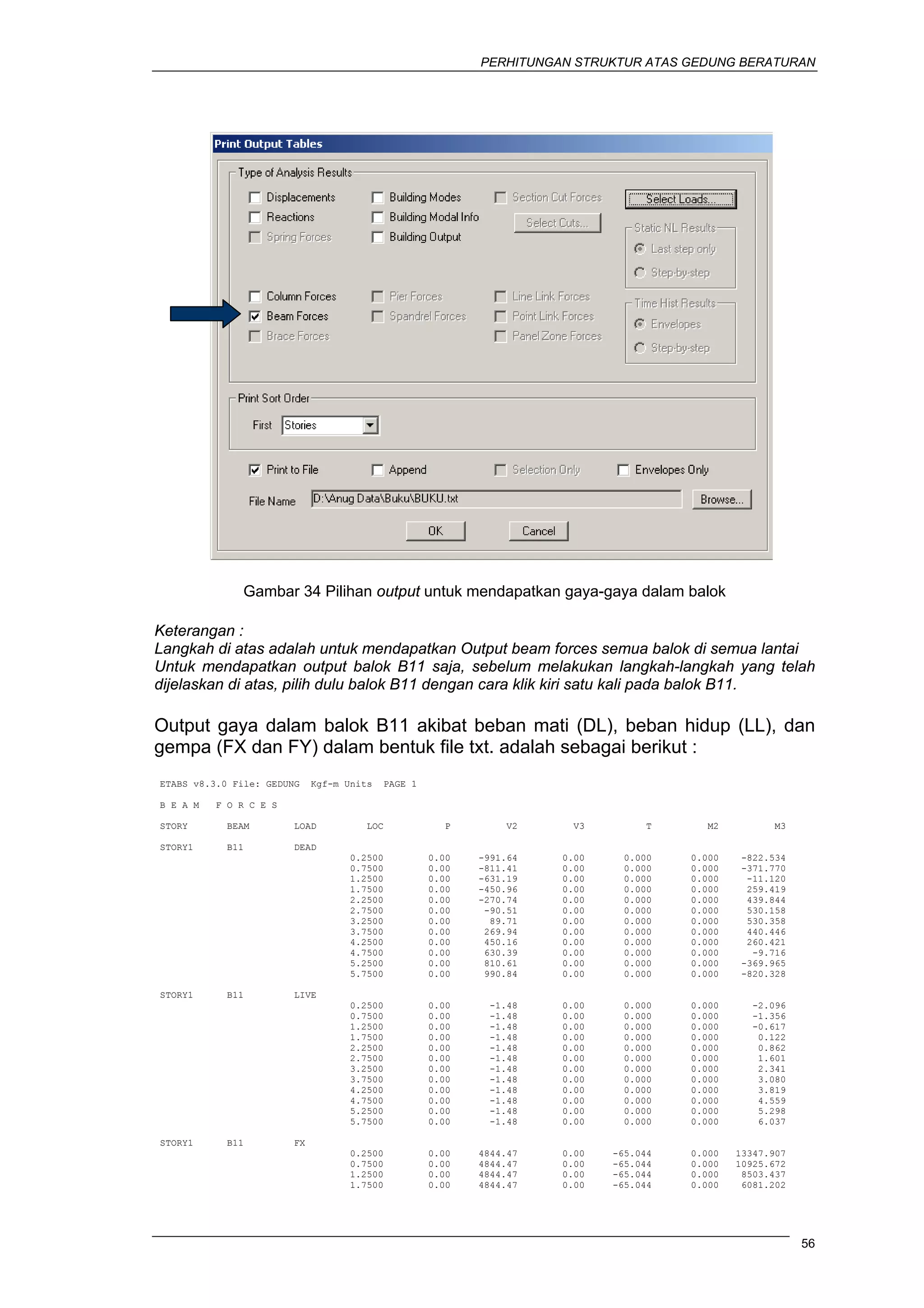Buku etabs | PDF