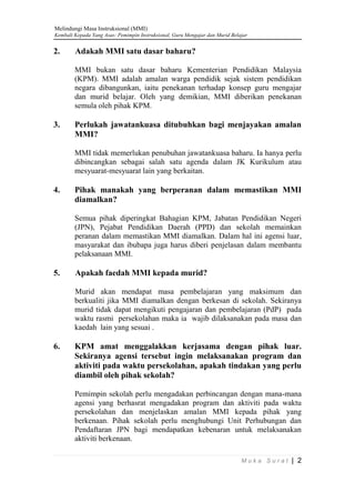 Buku FAQ MMI 2014 | PDF