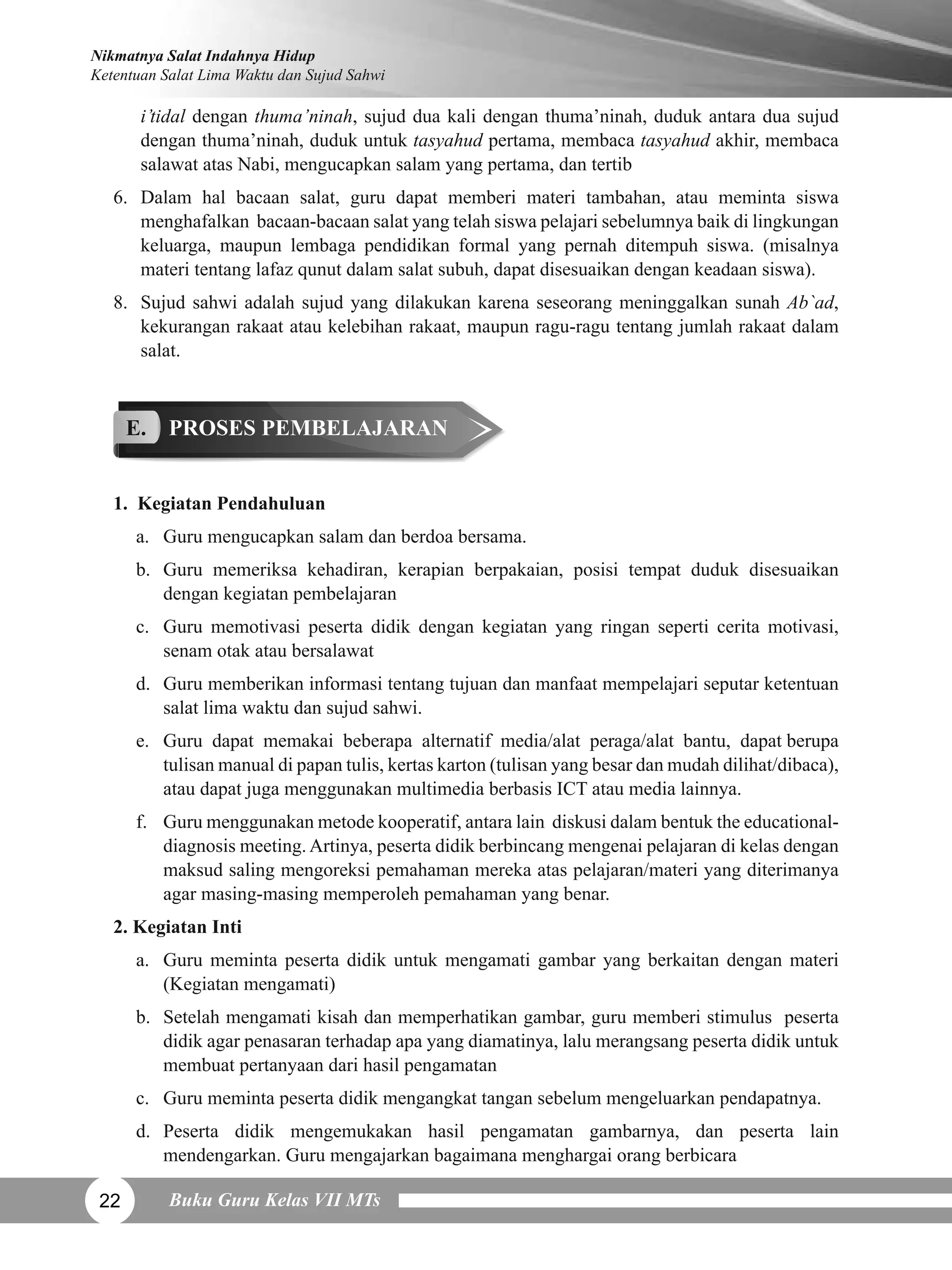 Buku Fikih MTs 7 Guru | PDF