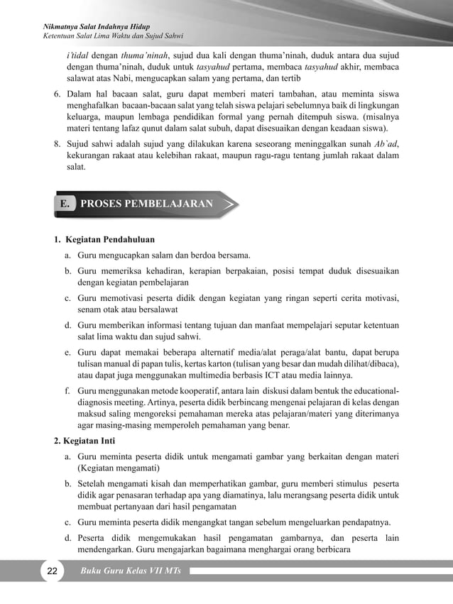 Buku Fikih MTs 7 Guru | PDF