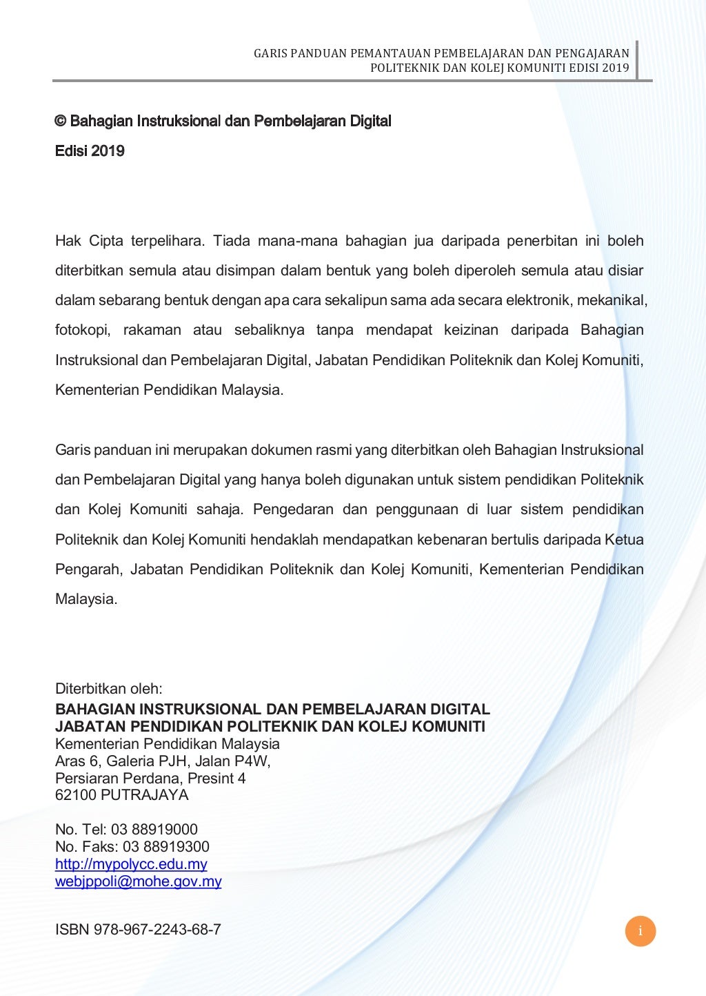 Buku garis panduan pembelajaran digital jppkk | PDF
