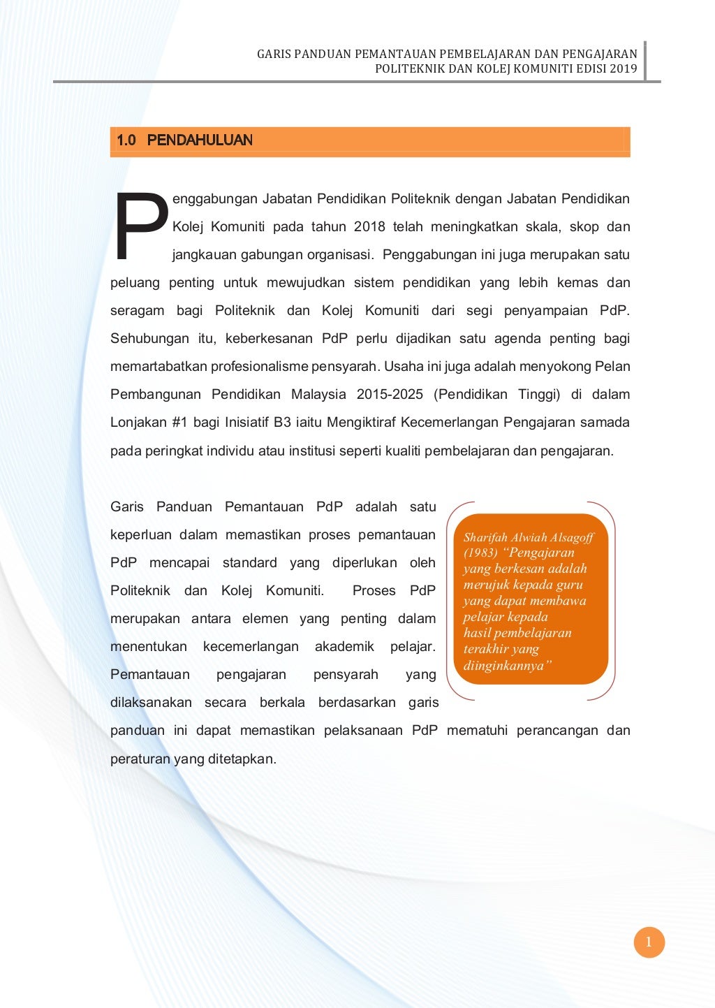 Buku garis panduan pembelajaran digital jppkk | PDF