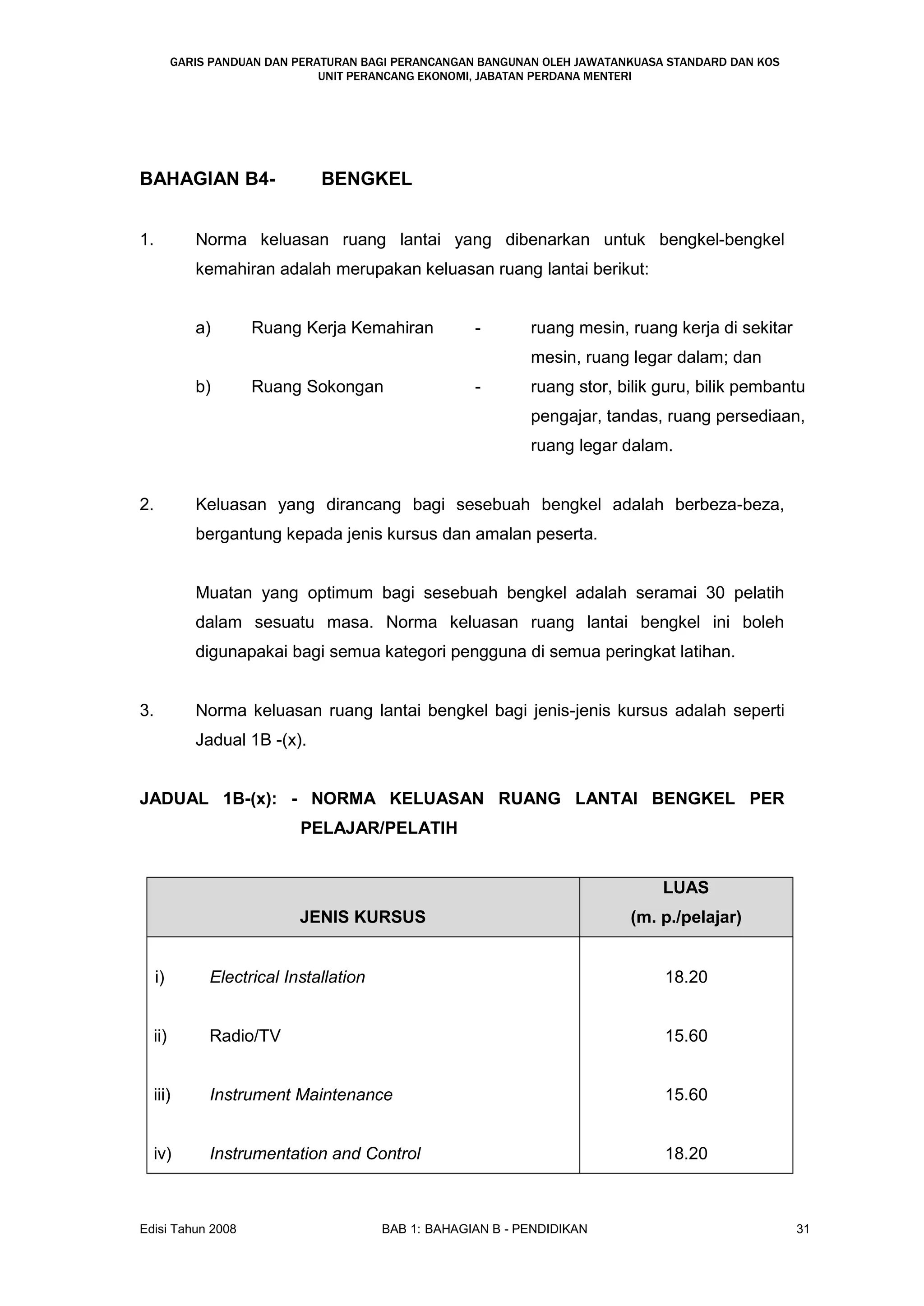 Garis Panduan Perancangan Bangunan | PDF