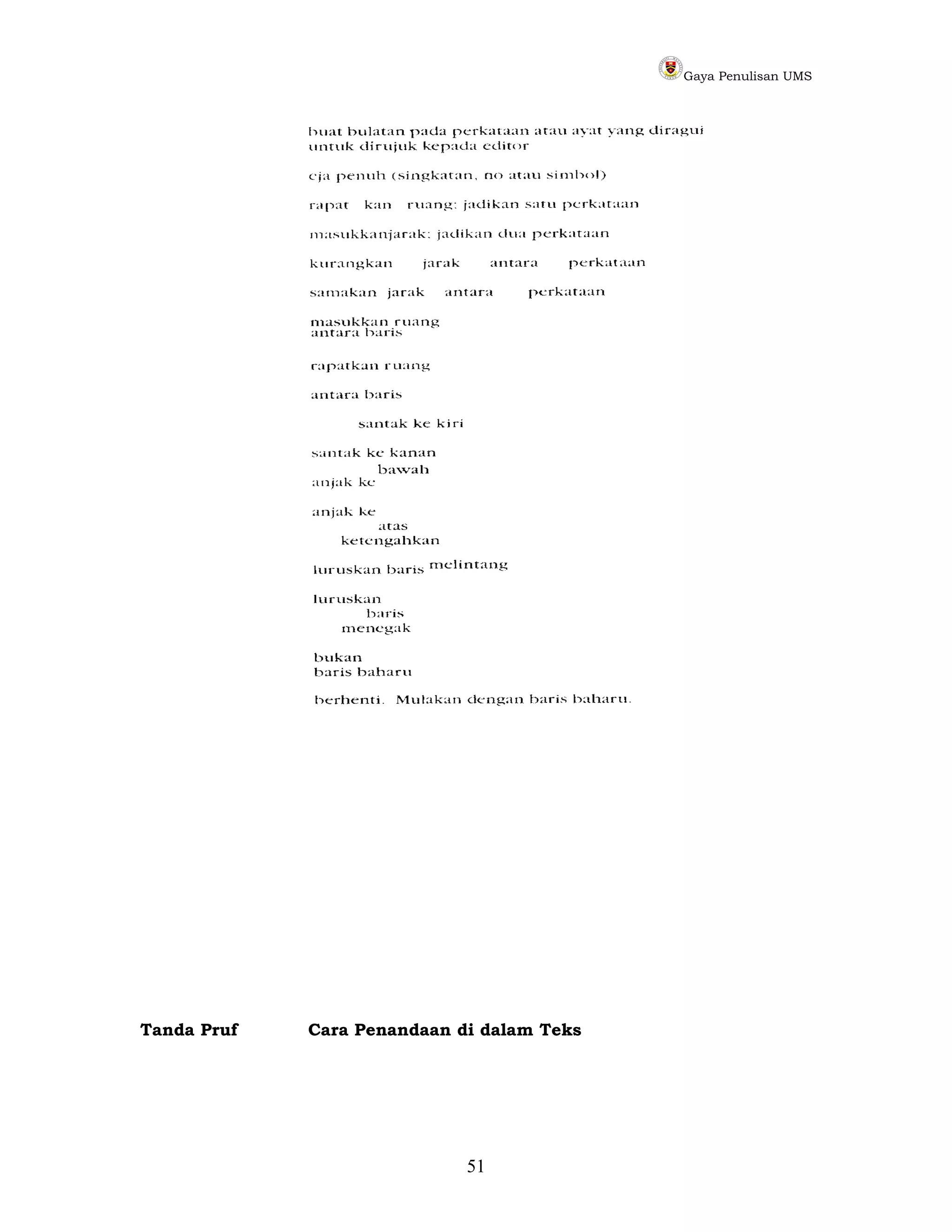 Buku gaya penulisan ums | DOC