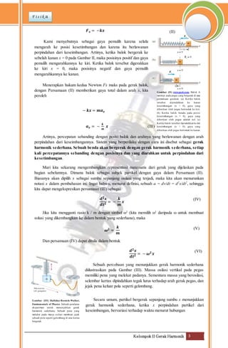 Buku gerak harmonik | DOCX
