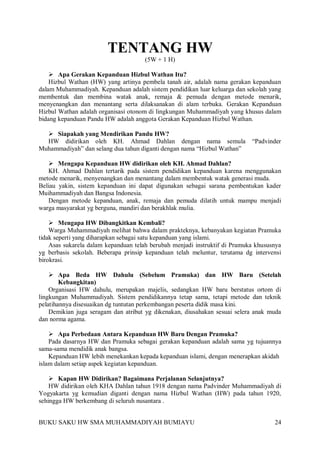 Anggaran Dasar Gerakan Kepanduan Hizbul Wathan | PDF