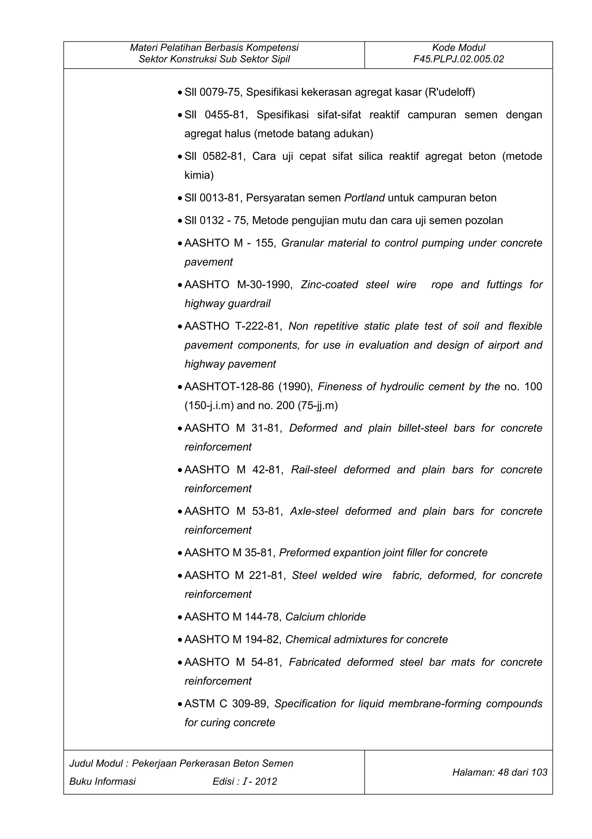 Buku informasi beton semen final | PDF