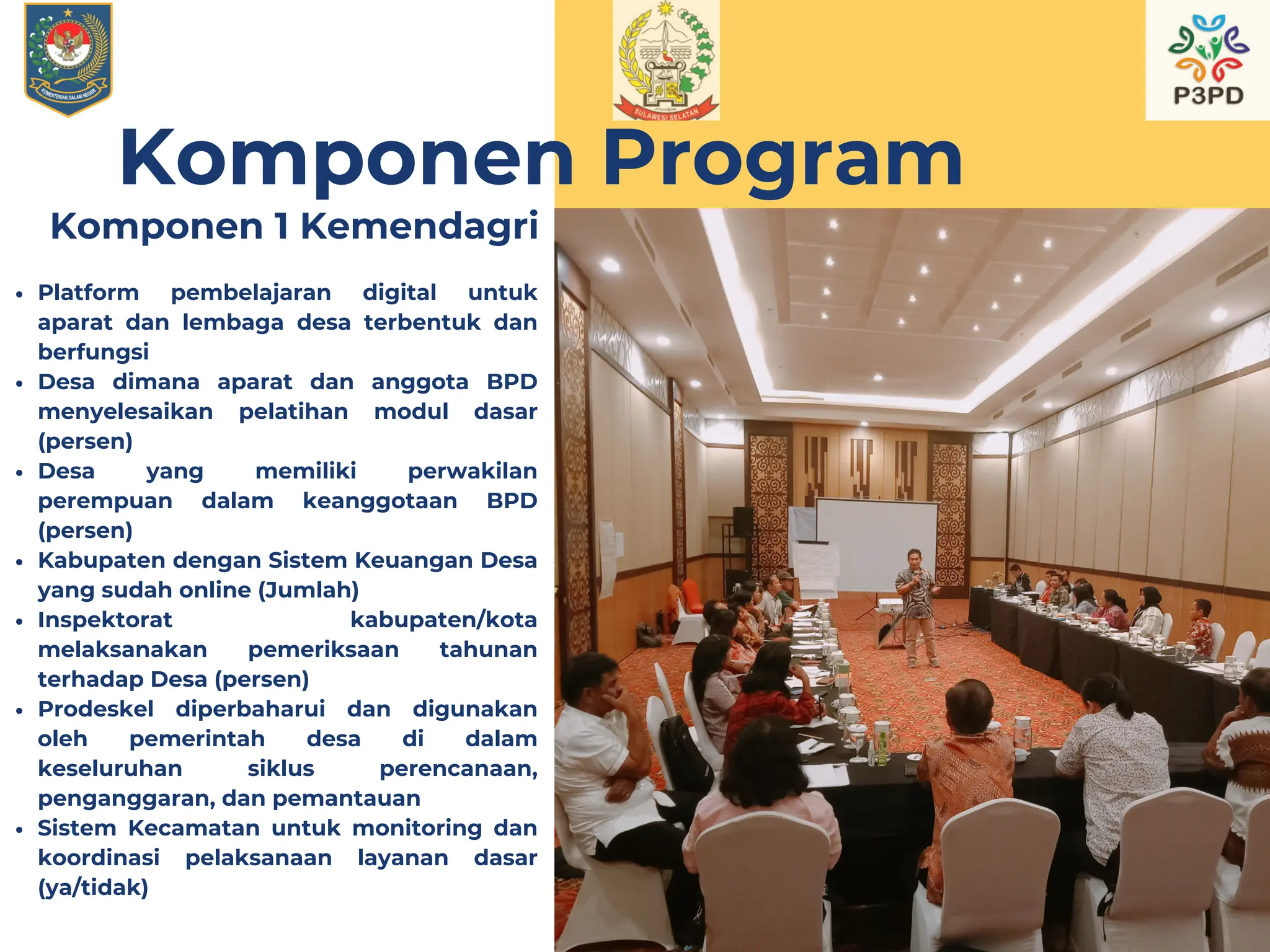 Buku Informasi P3PD RMC-II SULAWESI SELATAN | PPT