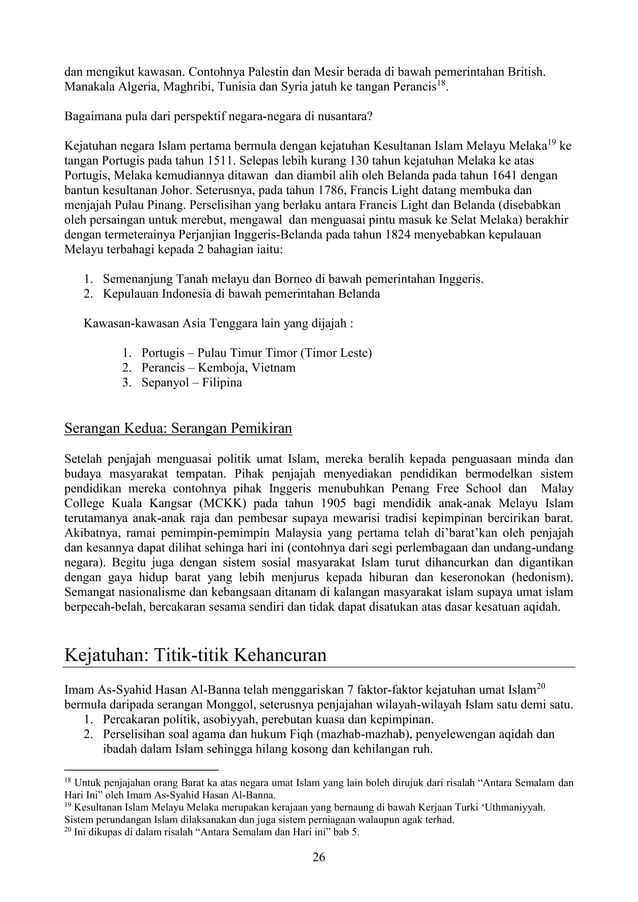 MODUL RINGKAS INI SEJARAH KITA (ISK) | DOC