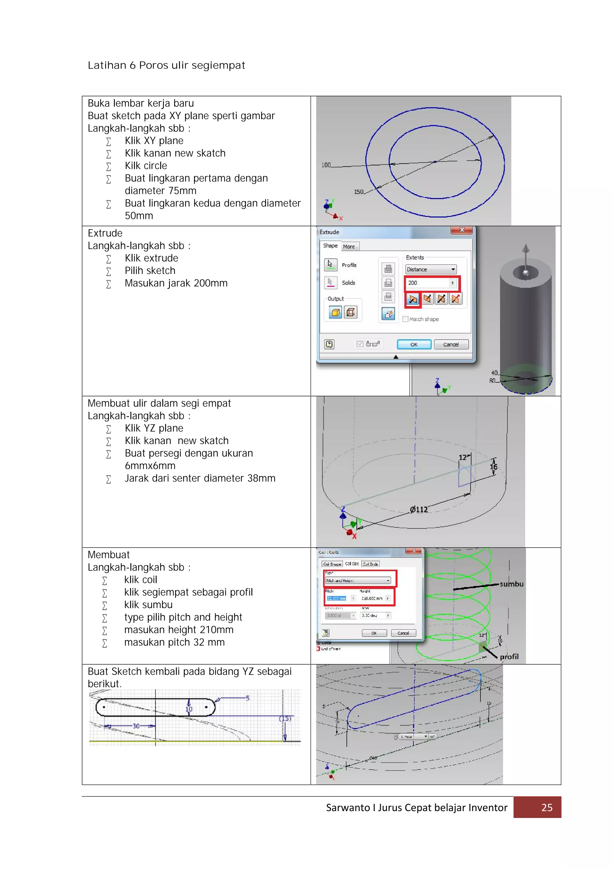 Buku belajar inventor | PDF