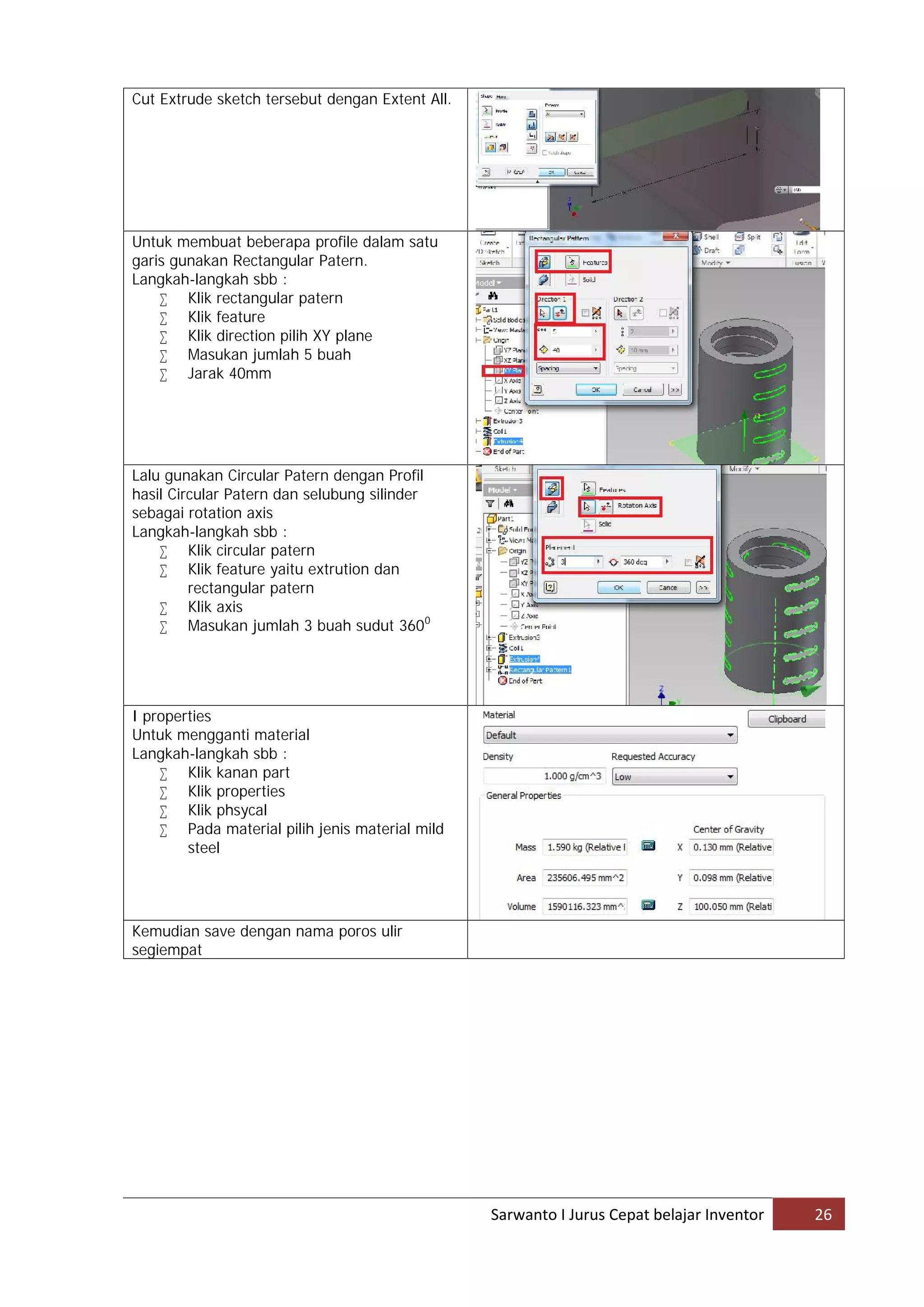 Buku belajar inventor | PDF