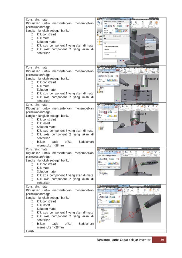 Buku belajar inventor | PDF