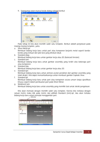 Buku belajar inventor | PDF