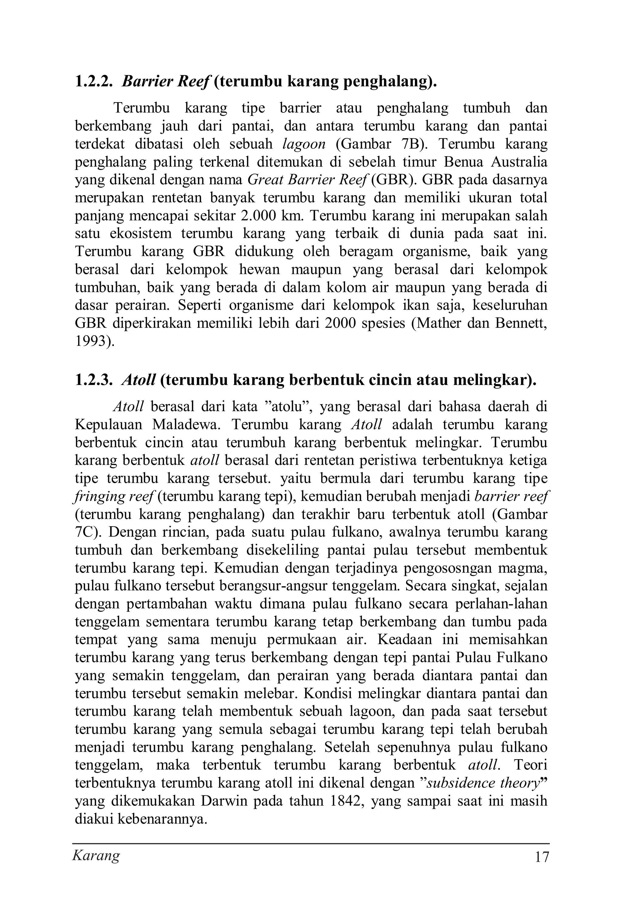 Karang Biologi Reproduksi dan Ekologi | PDF