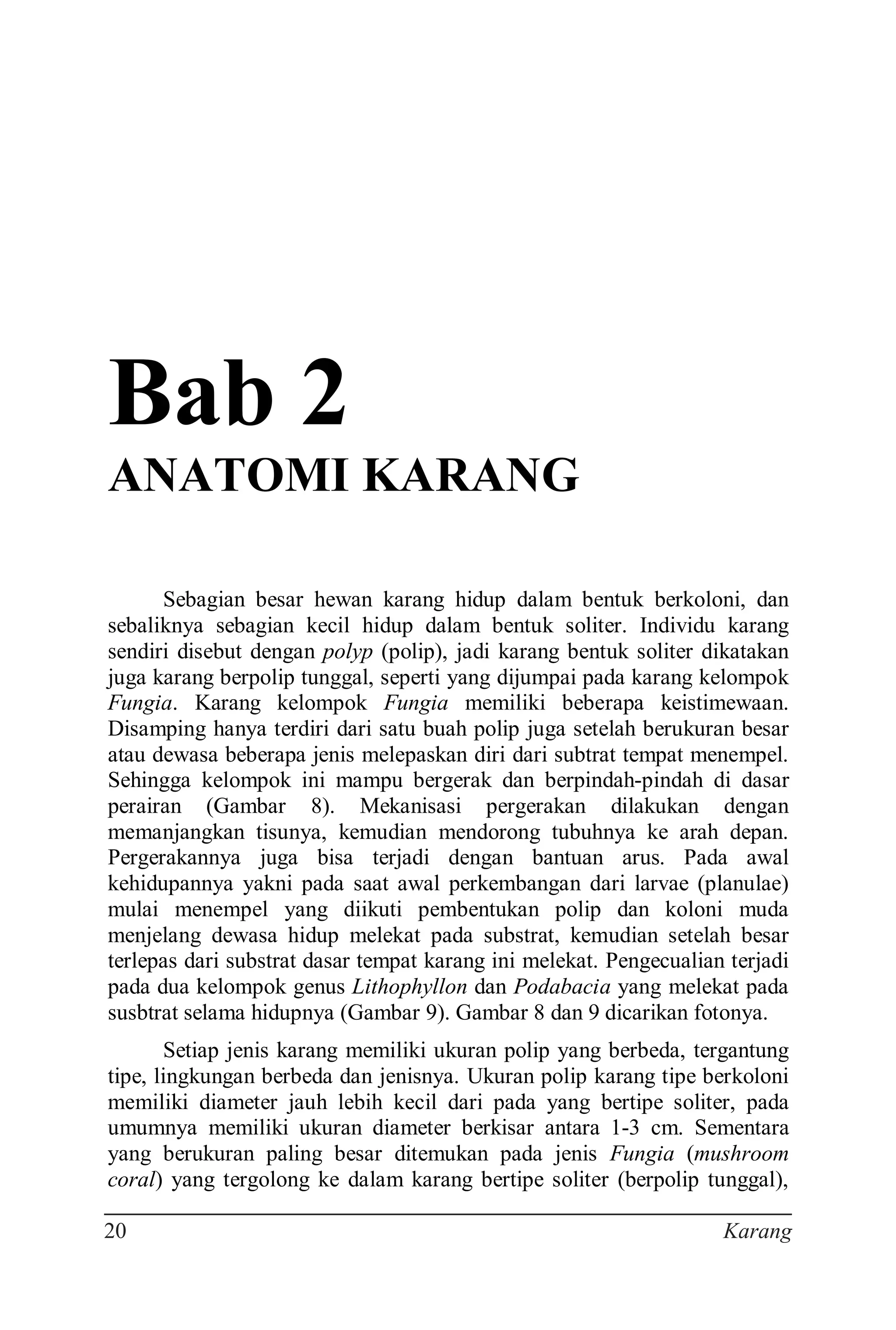 Karang Biologi Reproduksi dan Ekologi | PDF