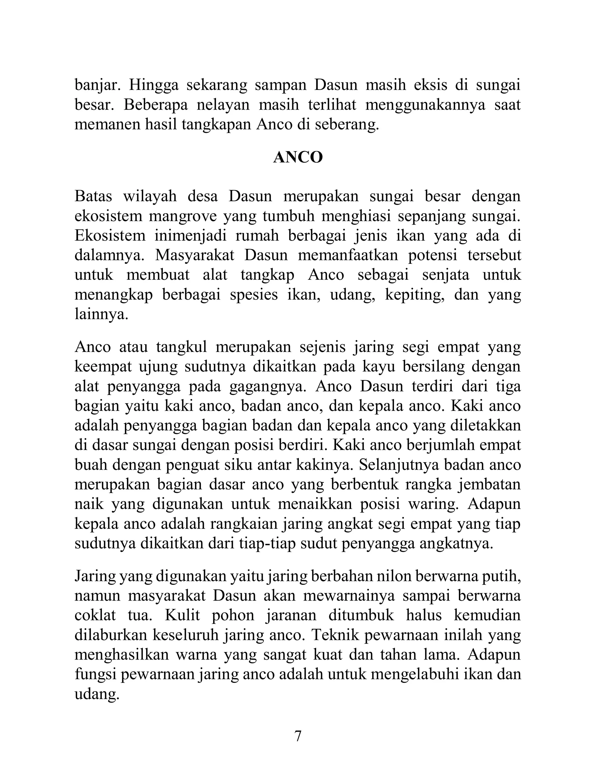 Buku Katalog Pameran Produk Miniatur Kebudayaan Desa Dasun | PDF