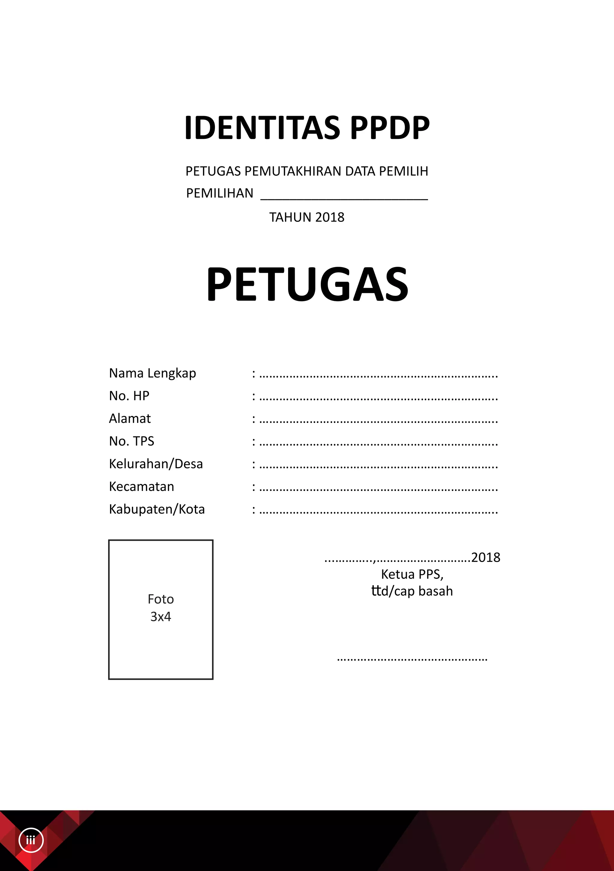 Buku kerja ppdp booklet | PDF