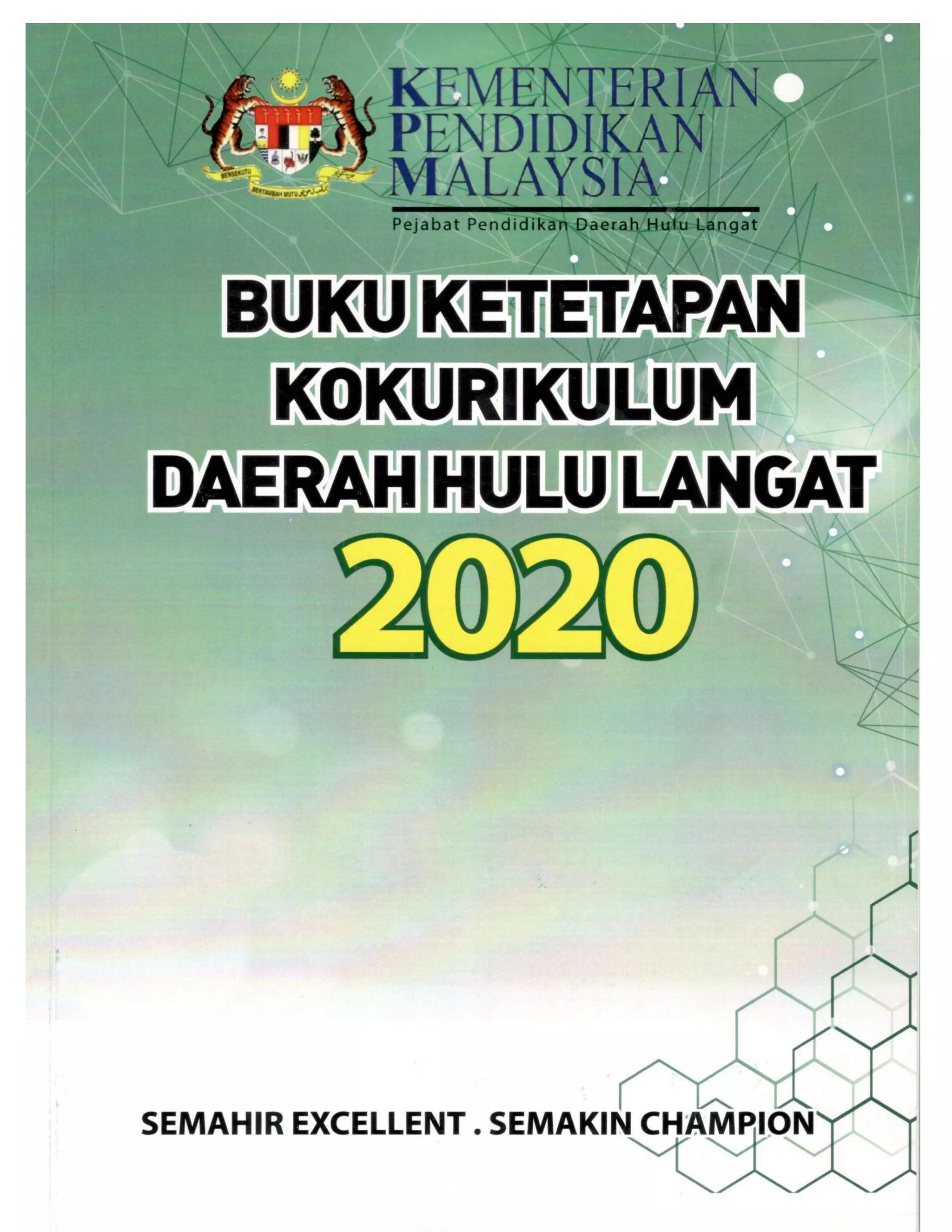 Buku ketetapan kokurikulum | PDF