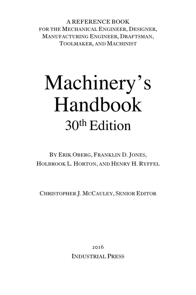 Buku Machinery's Handbook 30th Edition 2016.pdf